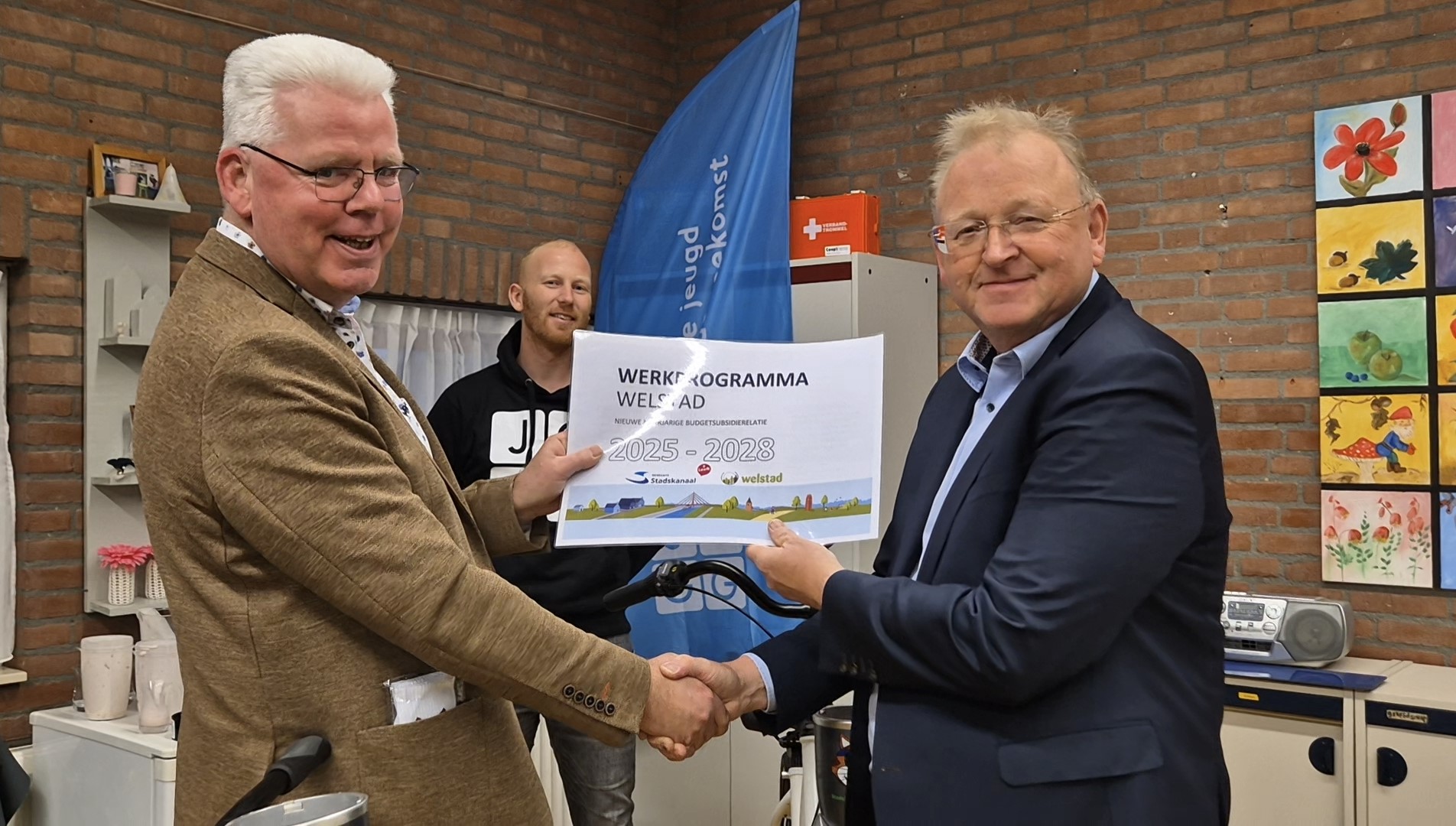 Gemeente Stadskanaal en Sociaal Werk Welstad vieren nieuwe vierjarige ...